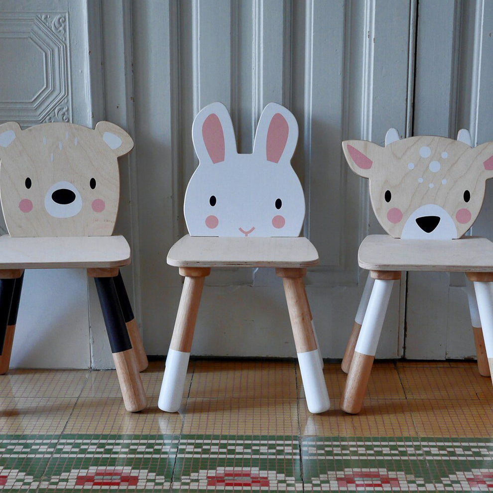 Takshaka Home | Junglebook Bunny Rabbit Kids Chair | Eco-Friendly